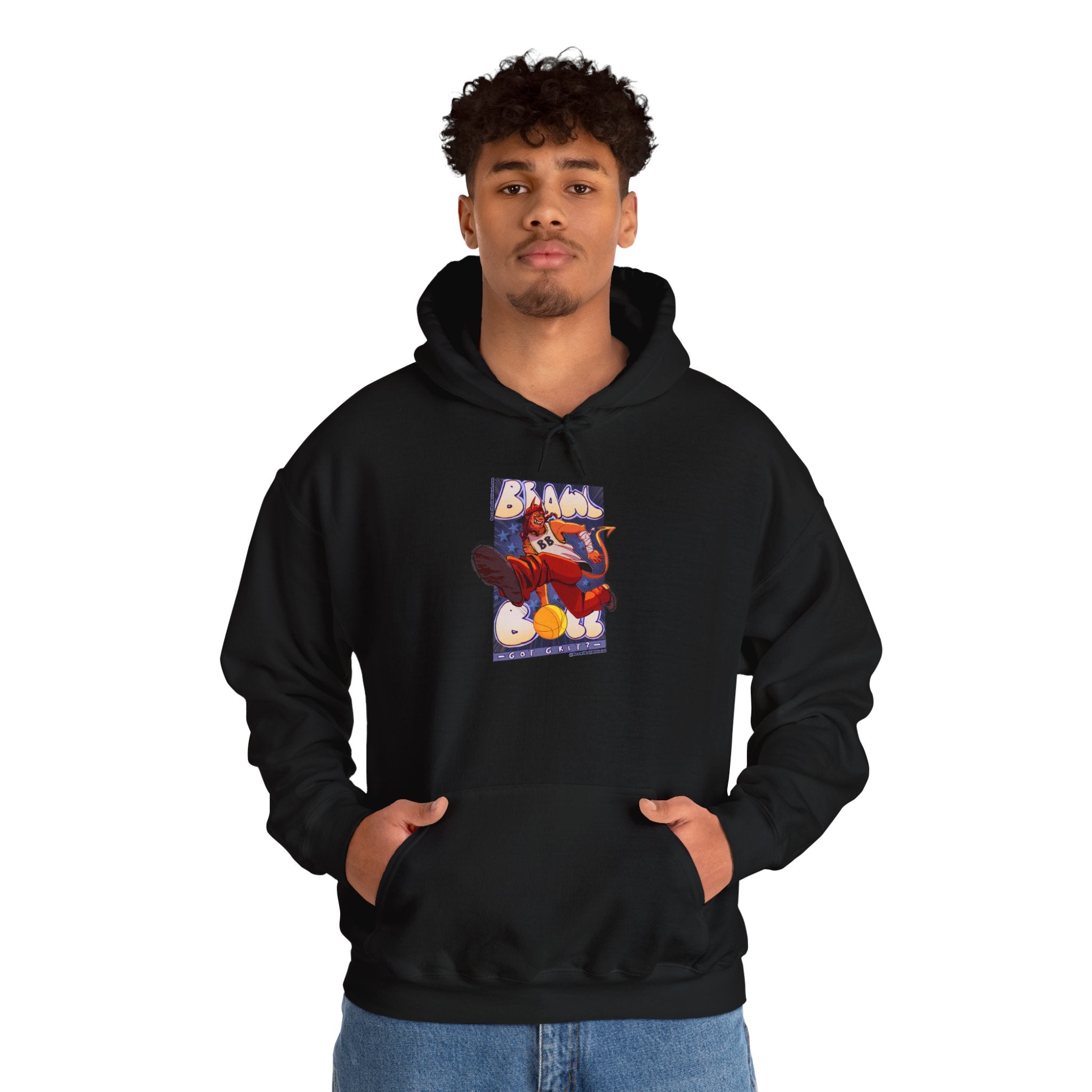 Brawl Ball x Knauxic "Devil" Hoodie - Black