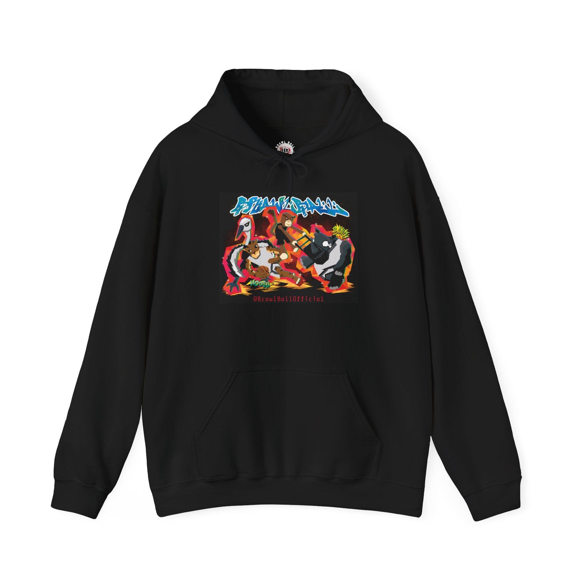Brawl Ball x Dereliqa "Chaos" Hoodie - Black